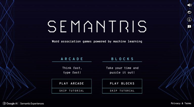 Google AI 新遊戲 Semantris 挑戰你的反應和... 英文單字能力！ - SayDigi | 點子科技生活